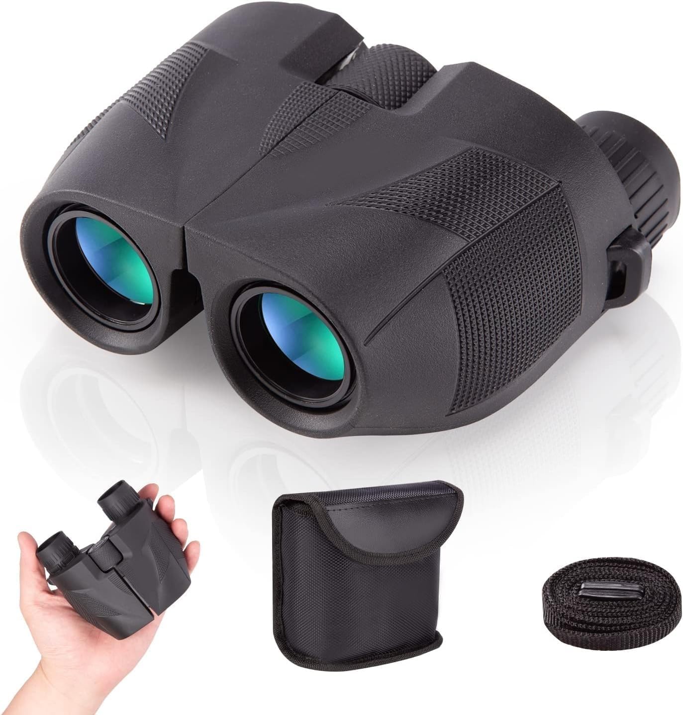 Buy HETVIN 10x25 Binocular for 1000m Long Distance | Compact 10x25 Mini ...