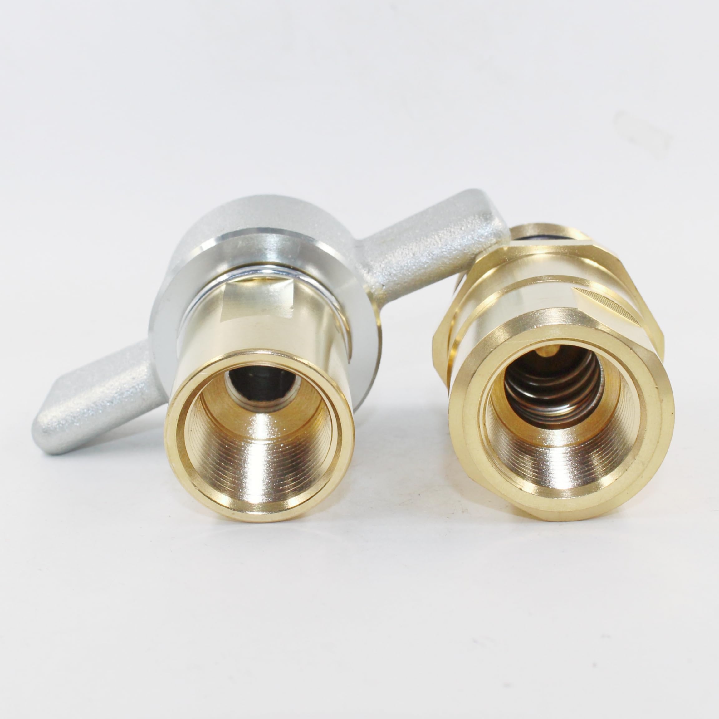 Snapklik.com : 3/4" NPT Wet-Line Wing Nut Heavy Duty Hydraulic Quick ...