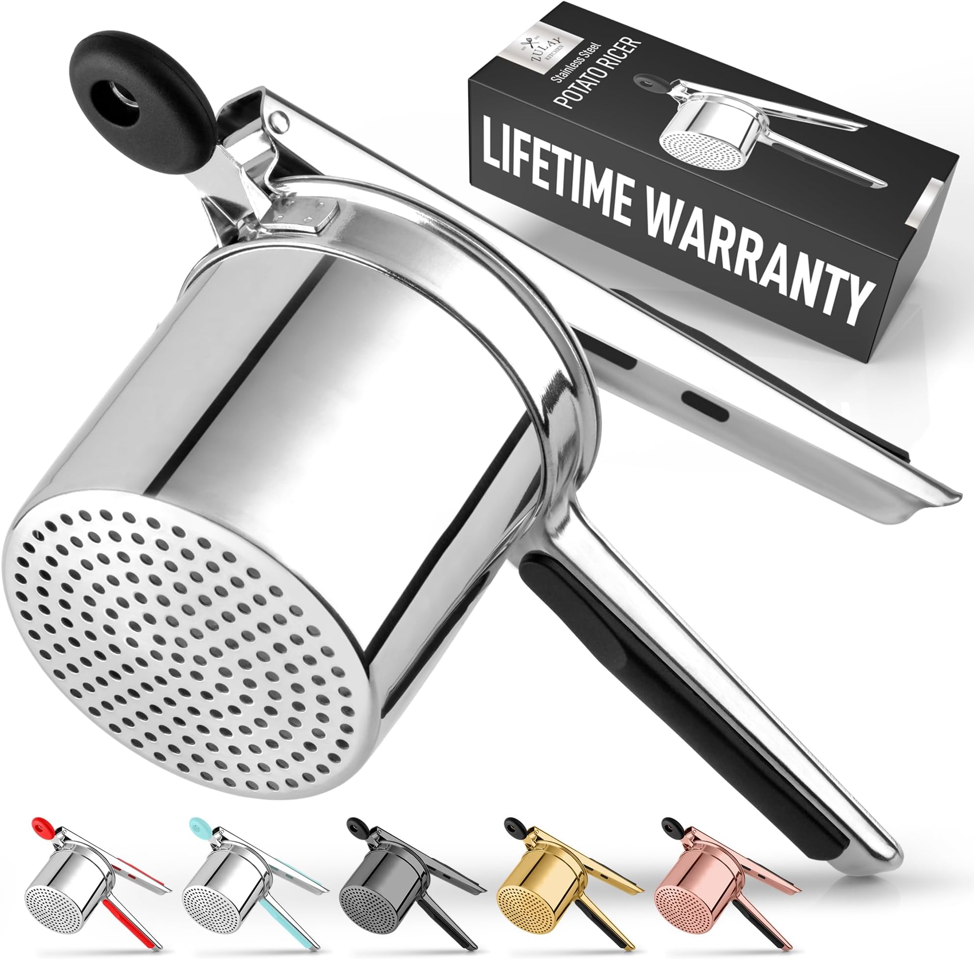 Amazon.com: Potato Ricer - TAAVOP Ricer for Mashed Potatoes Masher ...