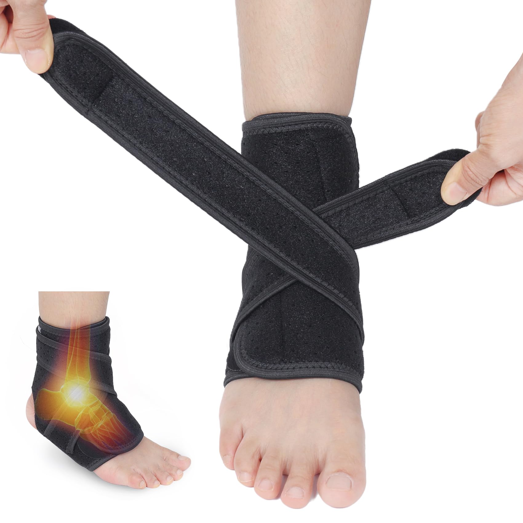 Peroneal Tendonitis Brace AirLoc® Air Cushioned Ankle Orthosis For