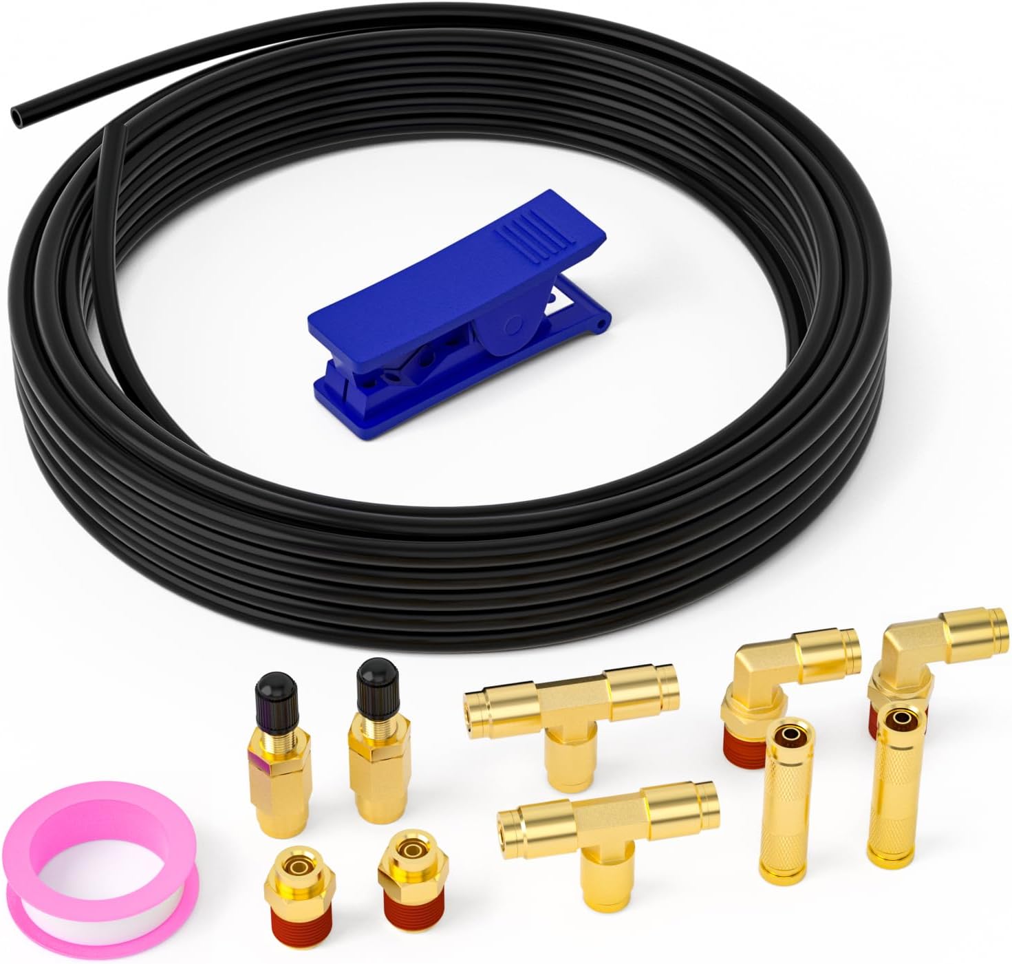 GASHER Air Shock Line Kit, Suspension Lines 1/4 NPT Push To Connect ...