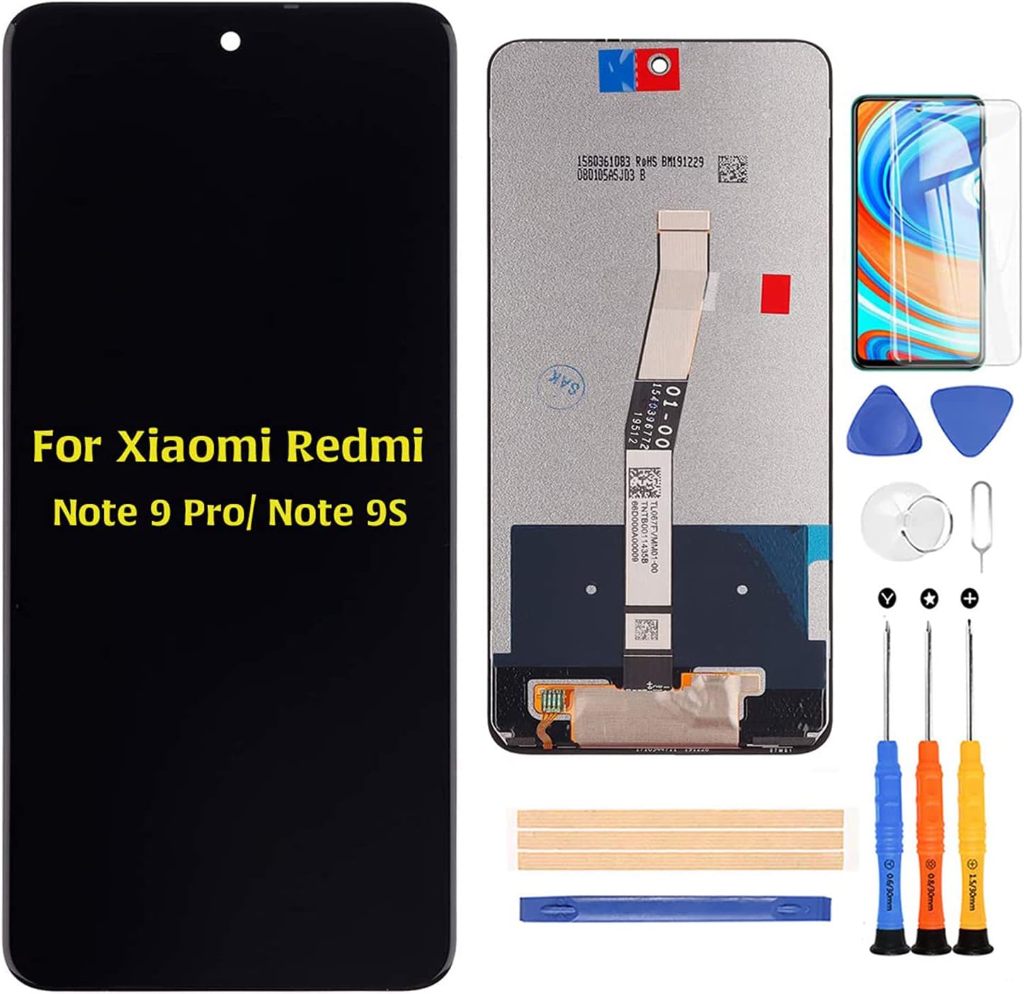 Amazon.com: A-MIND for Xiaomi Redmi Note 9 Pro/Redmi Note 9S 6.67" 【4G ...