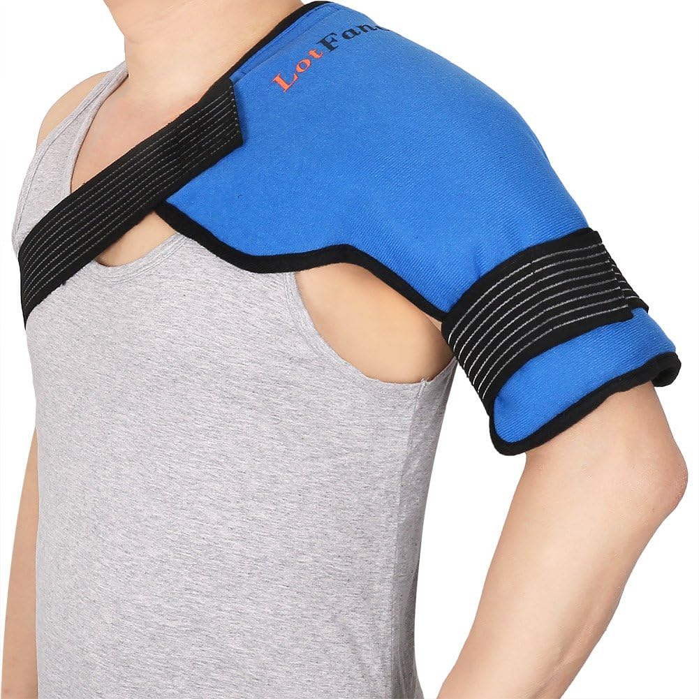 Amazon.com: LotFancy Shoulder Ice Pack Rotator Cuff Cold Therapy ...
