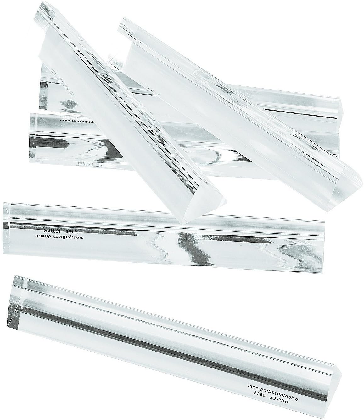 Amazon.com: Fun Express Clear Acrylic Triangle Prisms - Each Over 4 ...