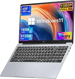 Amazon.com: KAIGERR Laptop PC with Intel N97 Processor, 16GB DDR4 ...