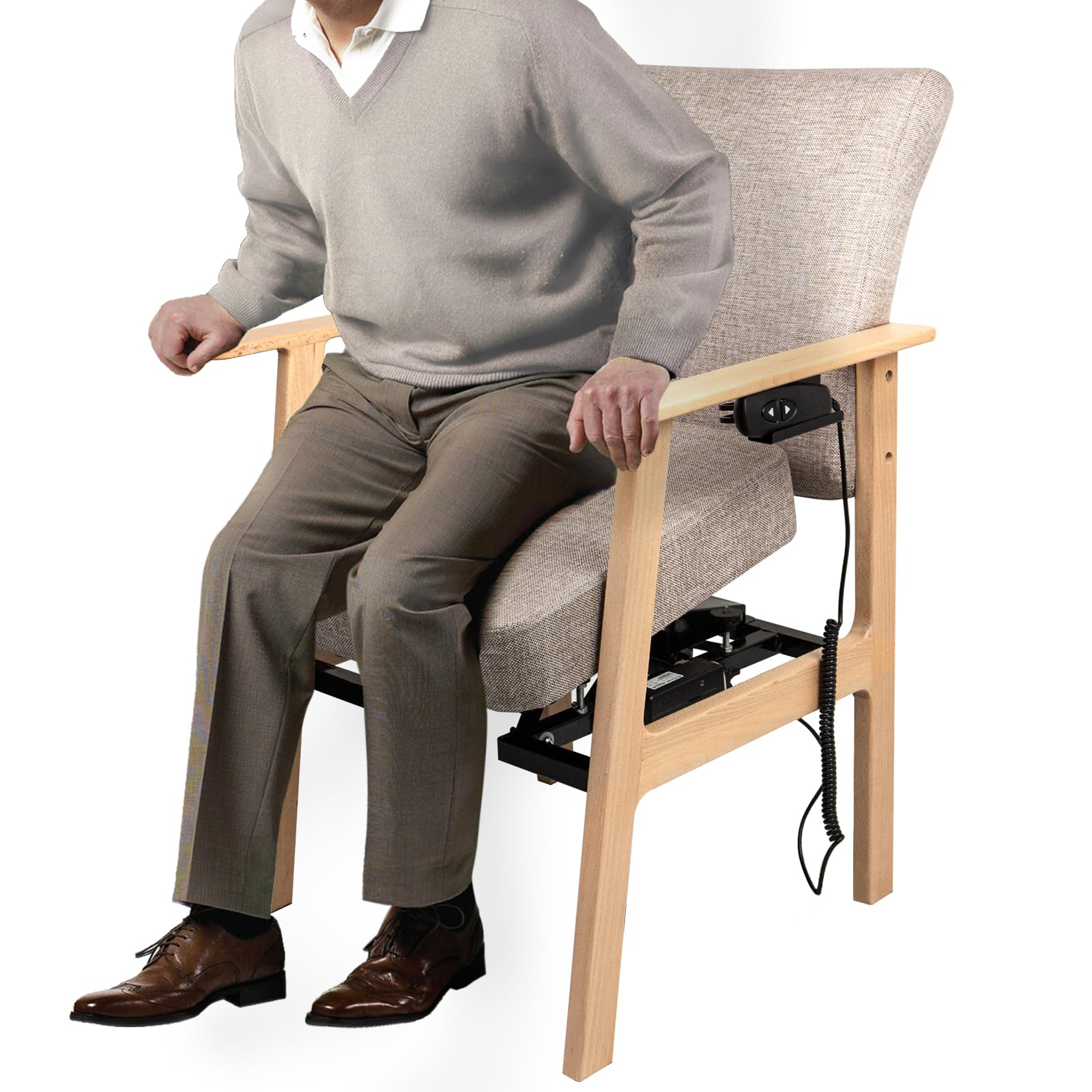 Amazon.com: Wooden Power Lift Chairs for Elderly - Wood Power Lift ...