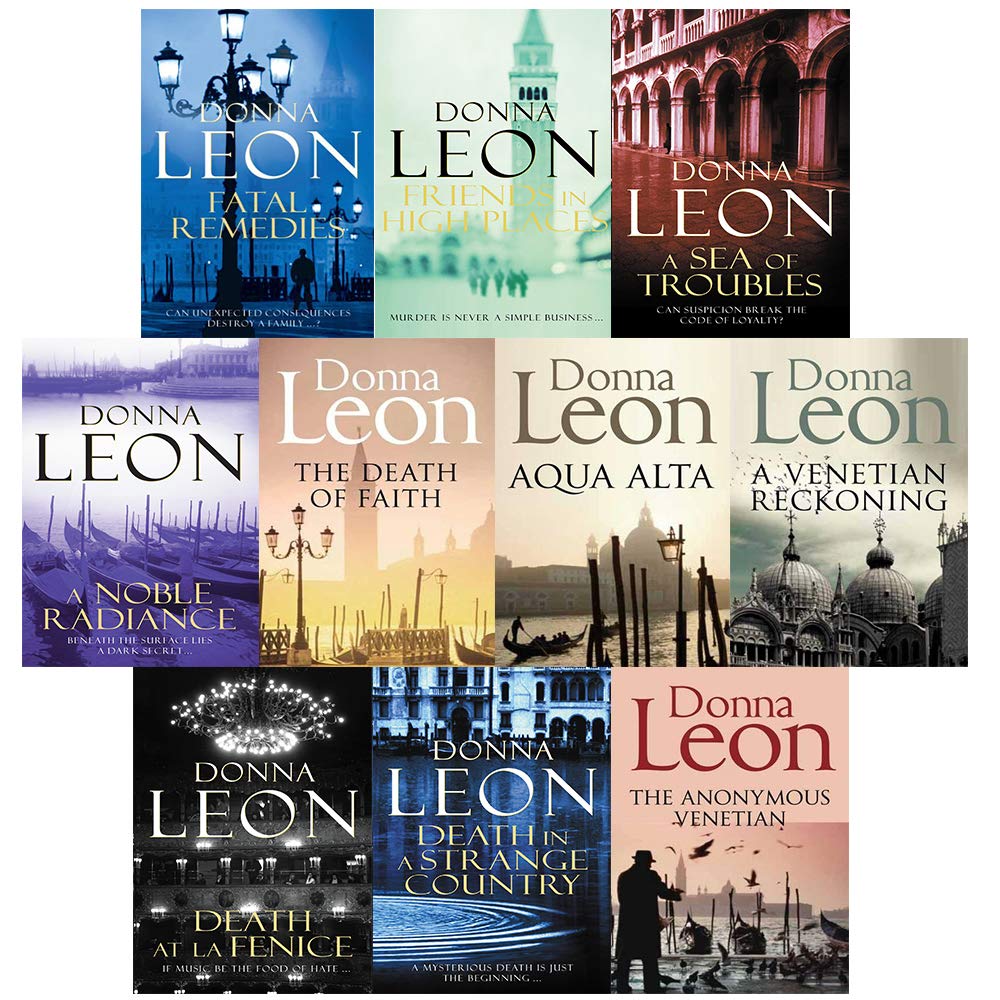 Donna Leon 10 Books Collection Pack Set: Donna Leon: 9783200306769 ...
