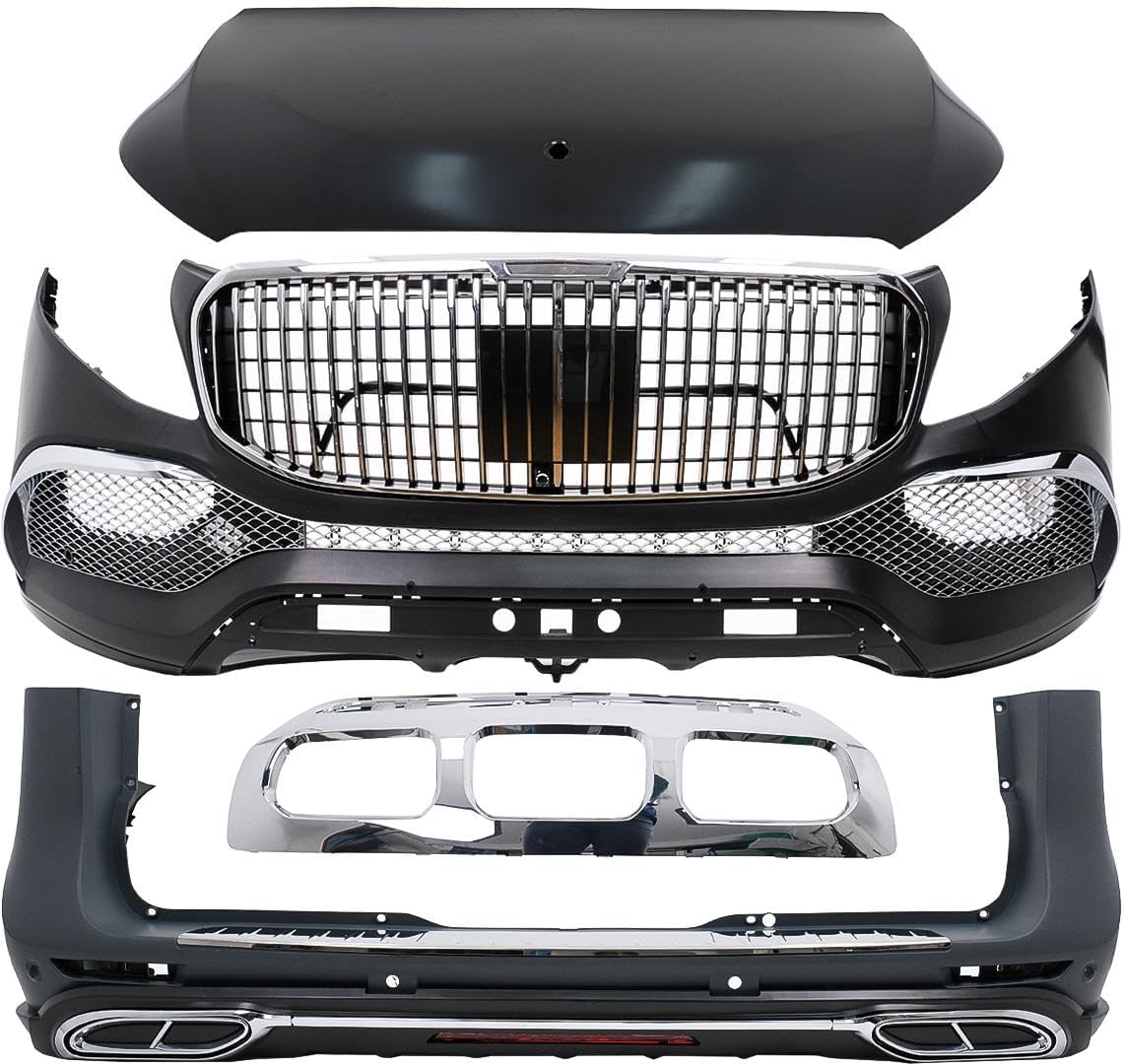 KITT CBMBW447MBCN Complete Body Kit compatible with V-Class W447 2014 ...