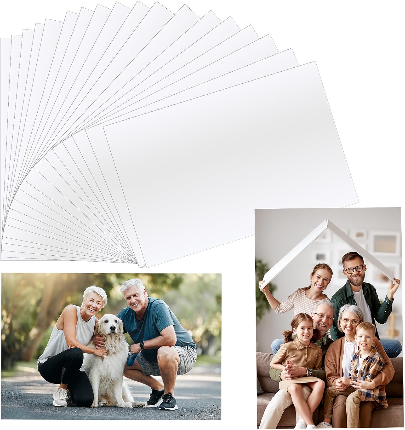 Amazon.com: Therwen 30 Pcs 8 x 10 Inch Sublimation Metal Blanks ...