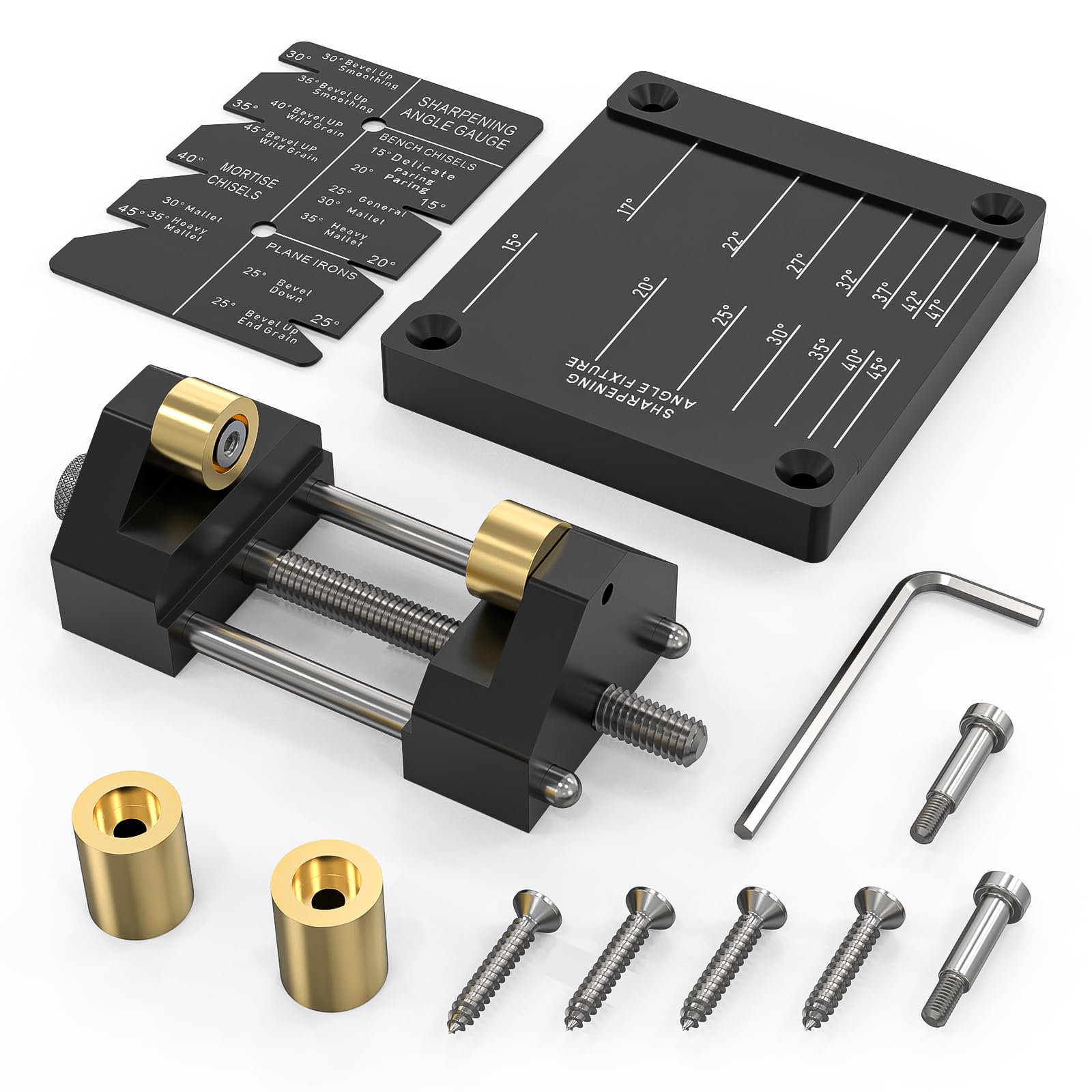 Amazon.com: Precise Chisel Sharpening Jig Kit, Honing Guide System for ...