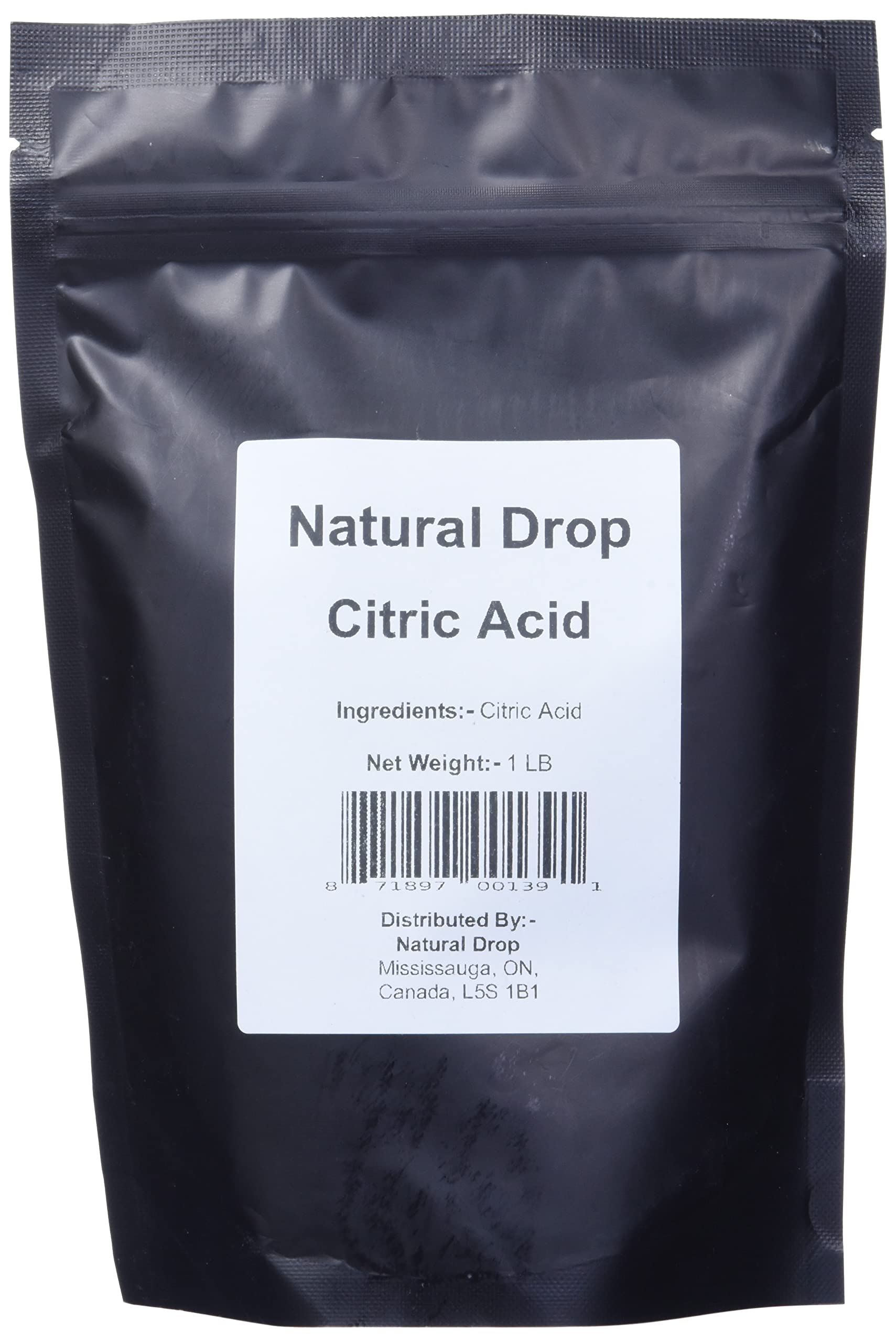 Natural Drop Citric Acid 1 LB : Amazon.ca: Health & Personal Care