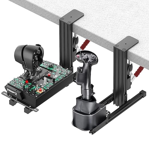 Amazon.com: Universal HOTAS Desk Mount for Logitech X52/X52 Pro/X56/X56 ...