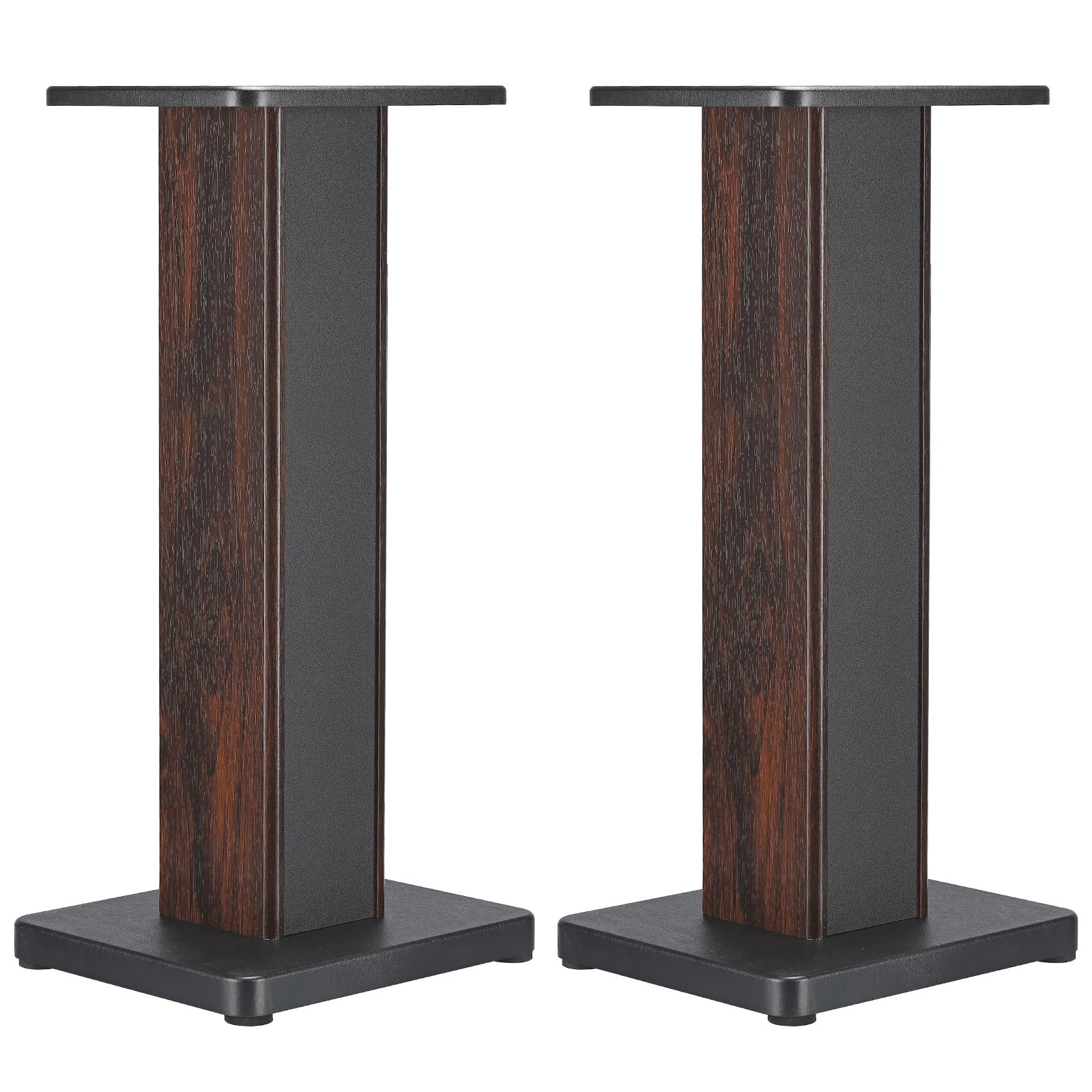 Amazon.com: MECCANIXITY Wood Grain Speaker Stands 1 Pair 23.6 Inch ...