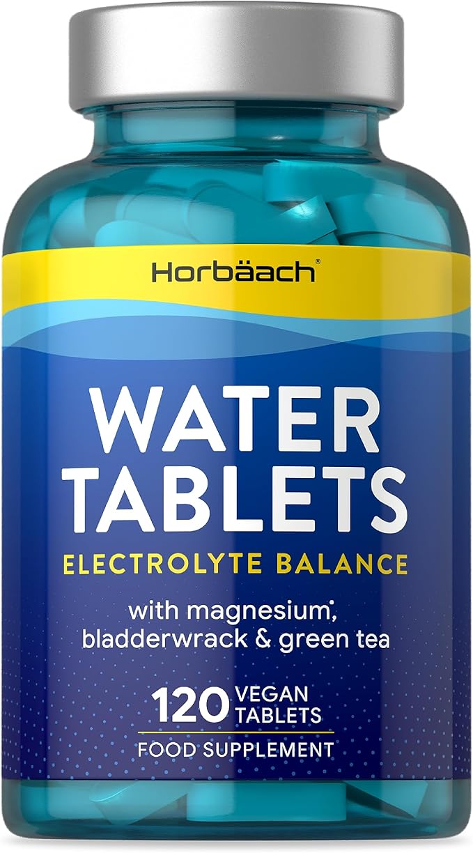Water Tablets | 120 Count | Electrolyte Balance for Women and Men ...