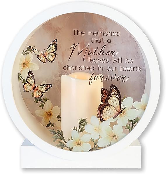 Amazon.com: Carson Memorial Shadow Box Lantern with Flameless LED ...