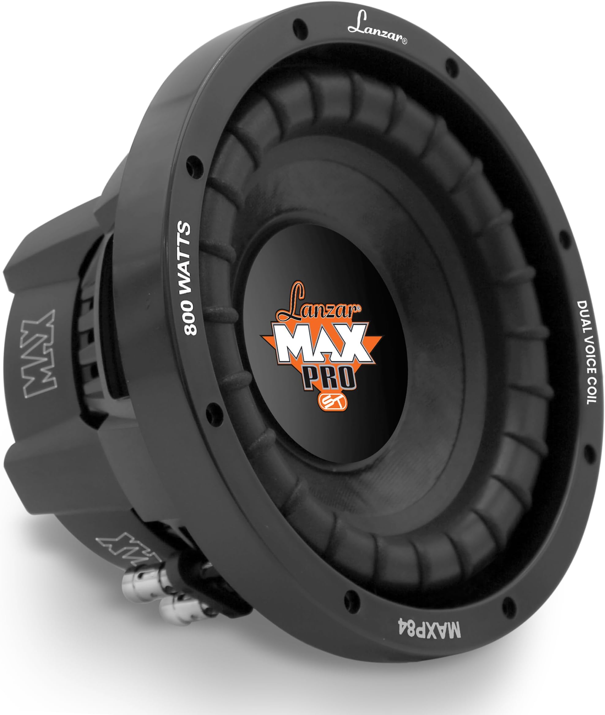 Lanzar MAXP84 Max Pro 8-Inch 800 Watt Small Enclosure 4 Ohm Subwoofer ...