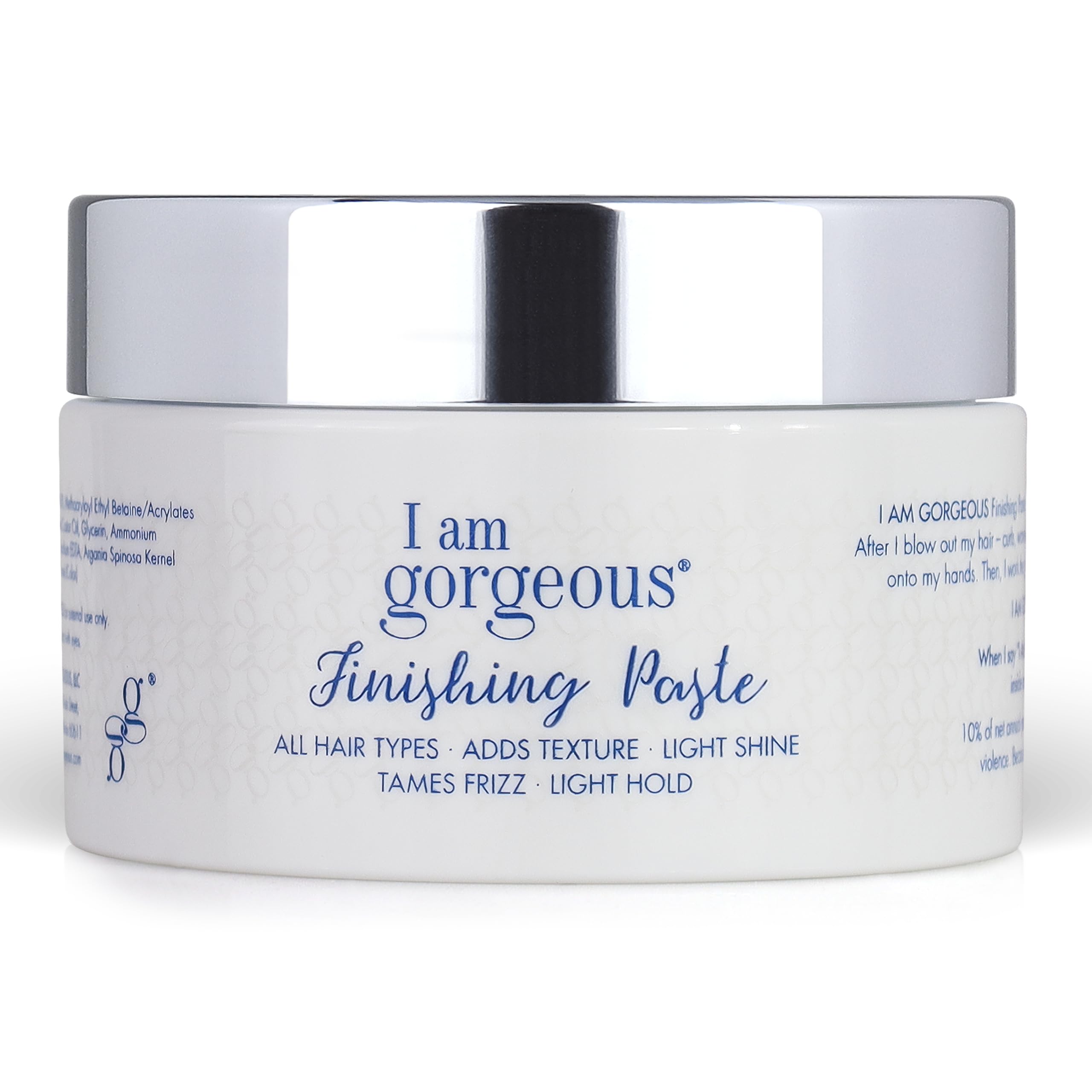 Amazon.com : I am gorgeous Hair Paste for Women - Texture Hair Styling ...