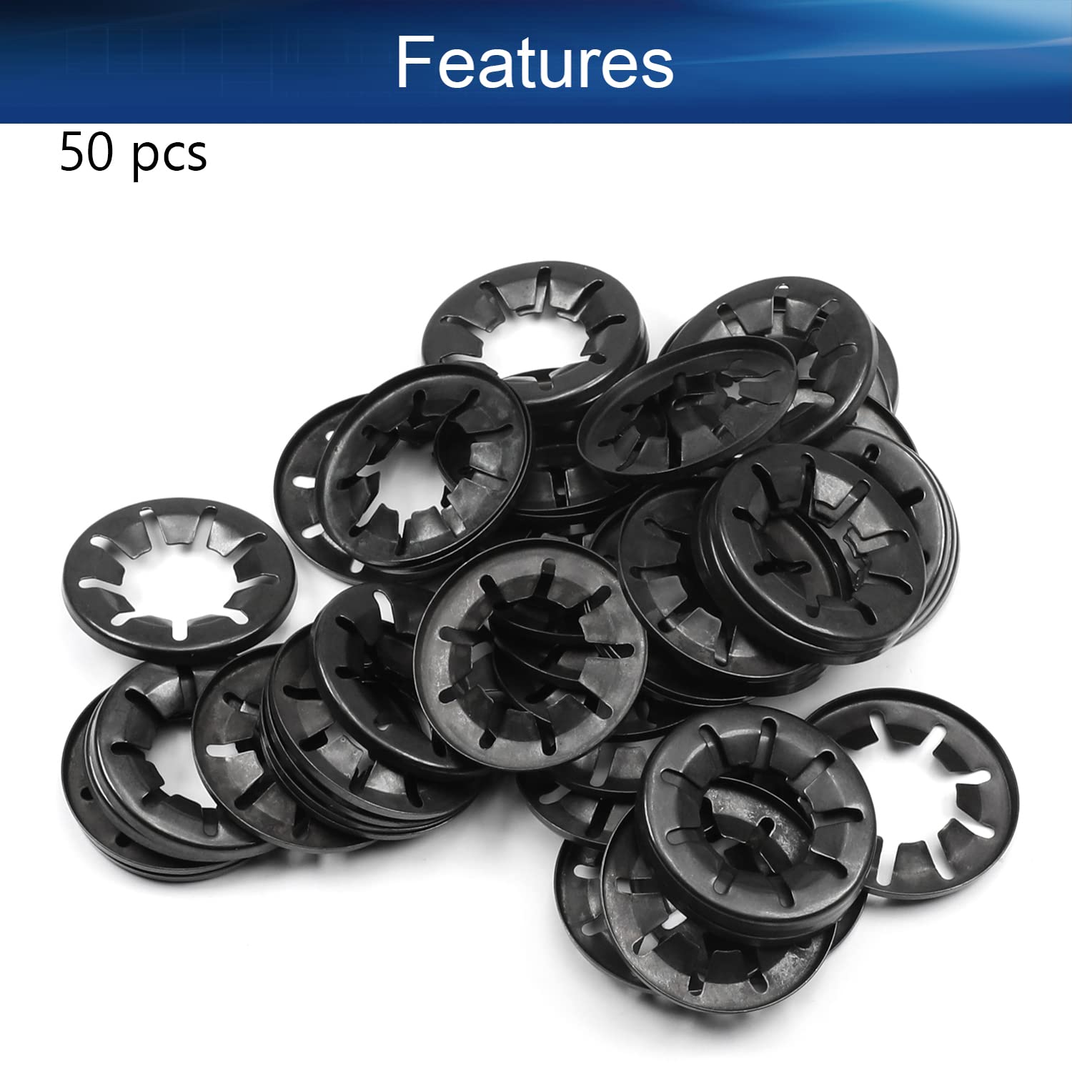 Industrial Washers 25mm OD 30Pcs M12 Bearing Clamp Washers - 304 ...