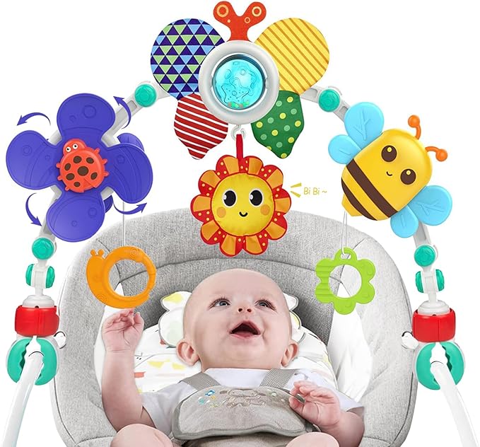Amazon.com: FBesteam Baby Stroller Arch Toy: Infant Crib Bassinet Toys ...