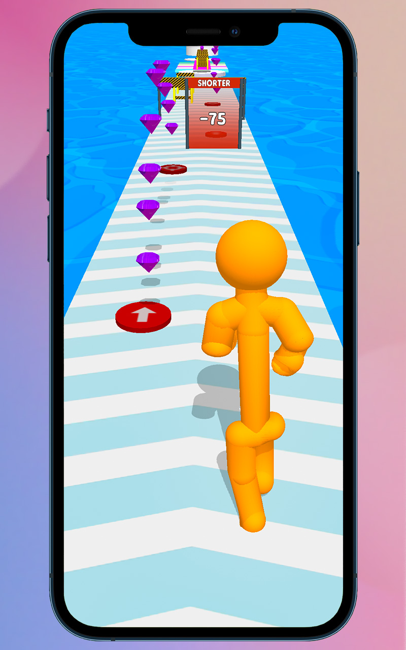 Tall Man Rush 3D Growth Race Challenge: Stickman Run Taller Blob Runner ...