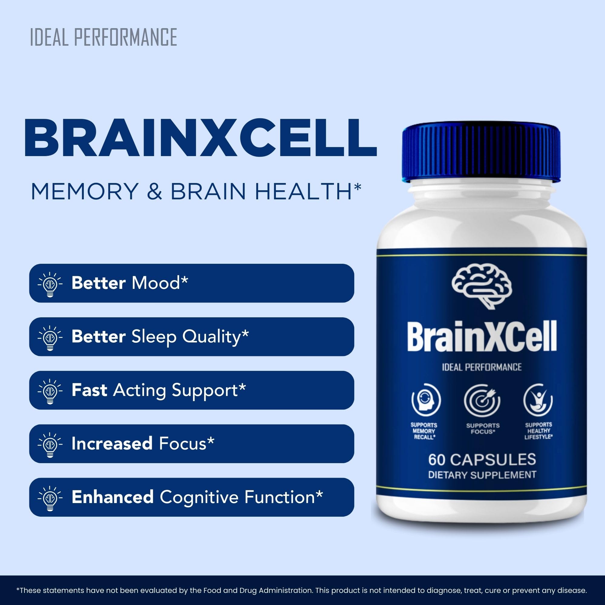 Snapklik.com : Brainxcell Capsules Supplement, Official Brainxcell For ...
