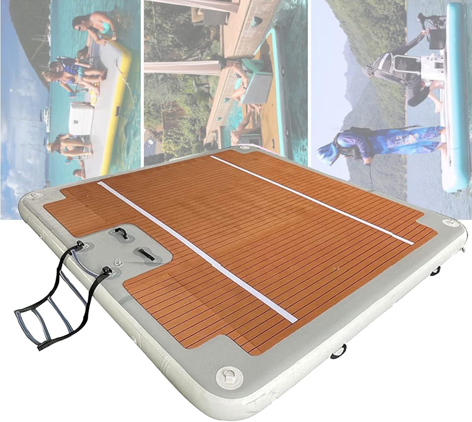 Amazon.com : Inflatable Water Pads, Inflatable Playgrounds, Swimming ...