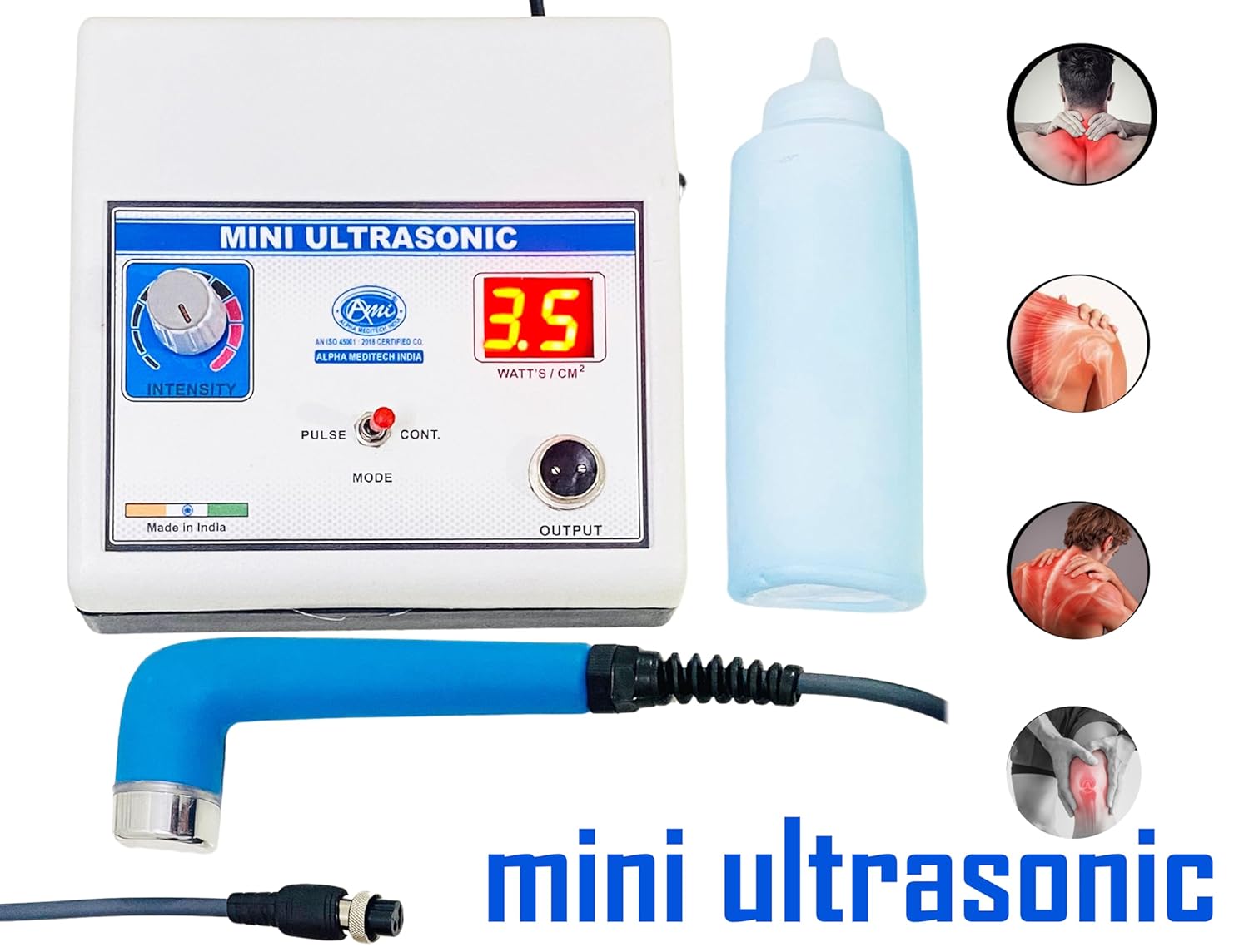 Alpha Meditech India Digital Ultrasound Ultrasonic Physiotherapy ...