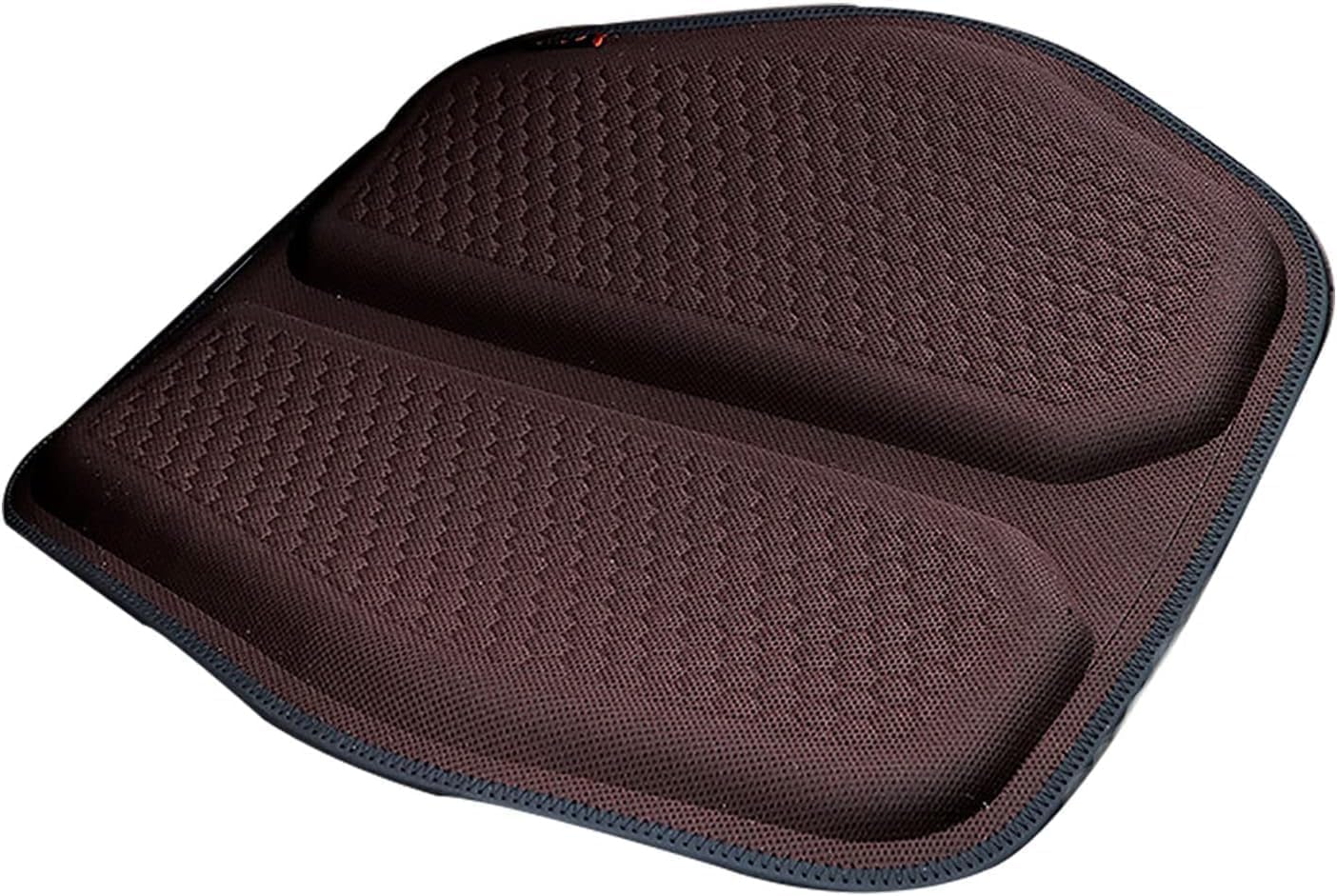 FOVERA Motorcycle Gel Seat Cushion - Supports Sit Bones, Tailbone, and ...