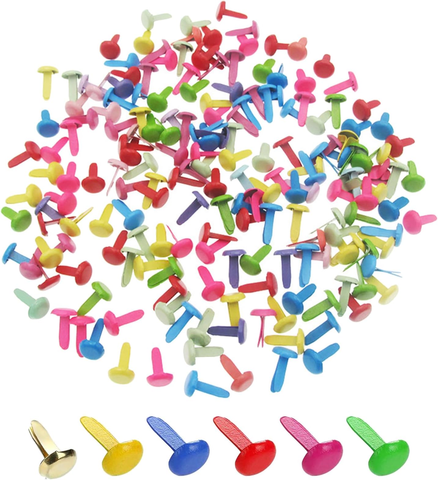 Exacompta - Ref 14742E - Split Pins (Pack of 40) - 24mm Length in Size ...