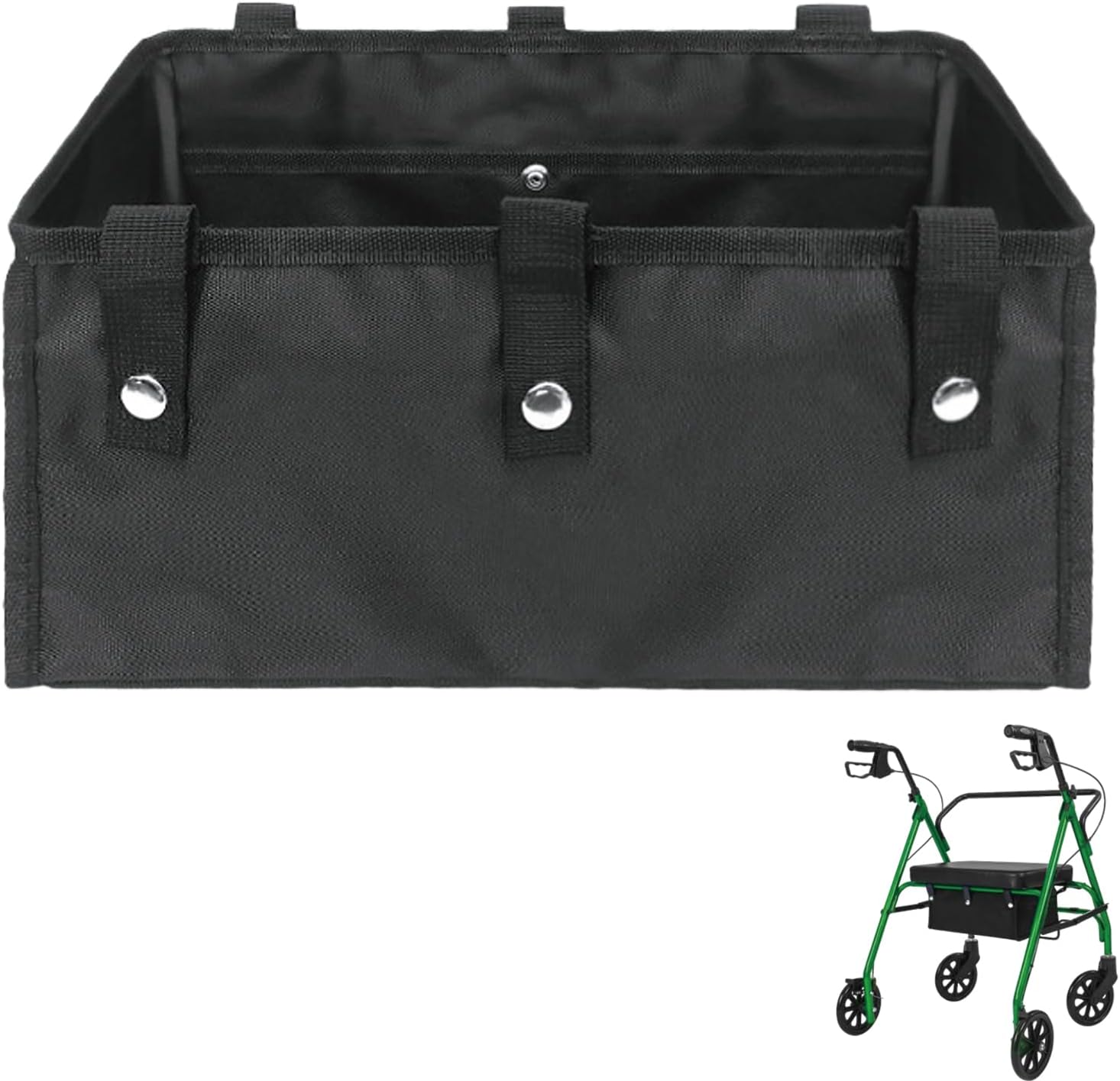 Amazon.com: Large Under Seat Rollator Bag,Rollator Walker Basket,Under ...
