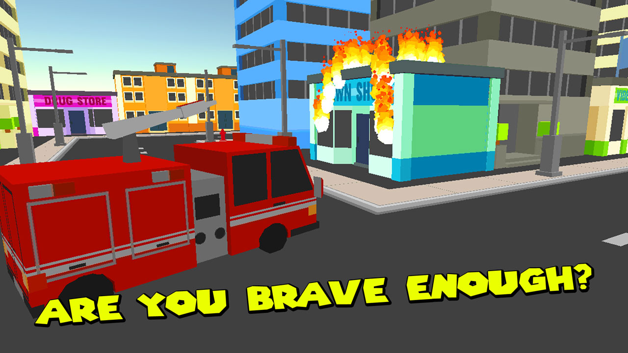 Aplicación Pixel Fire Truck Simulator 3D en Amazon Appstore