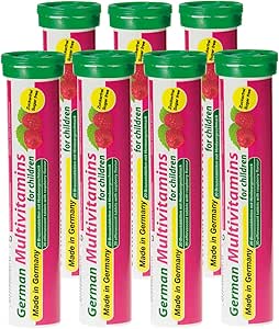 Amazon.com: T&D German Multivitamin for Children 140 Drink Effervescent ...