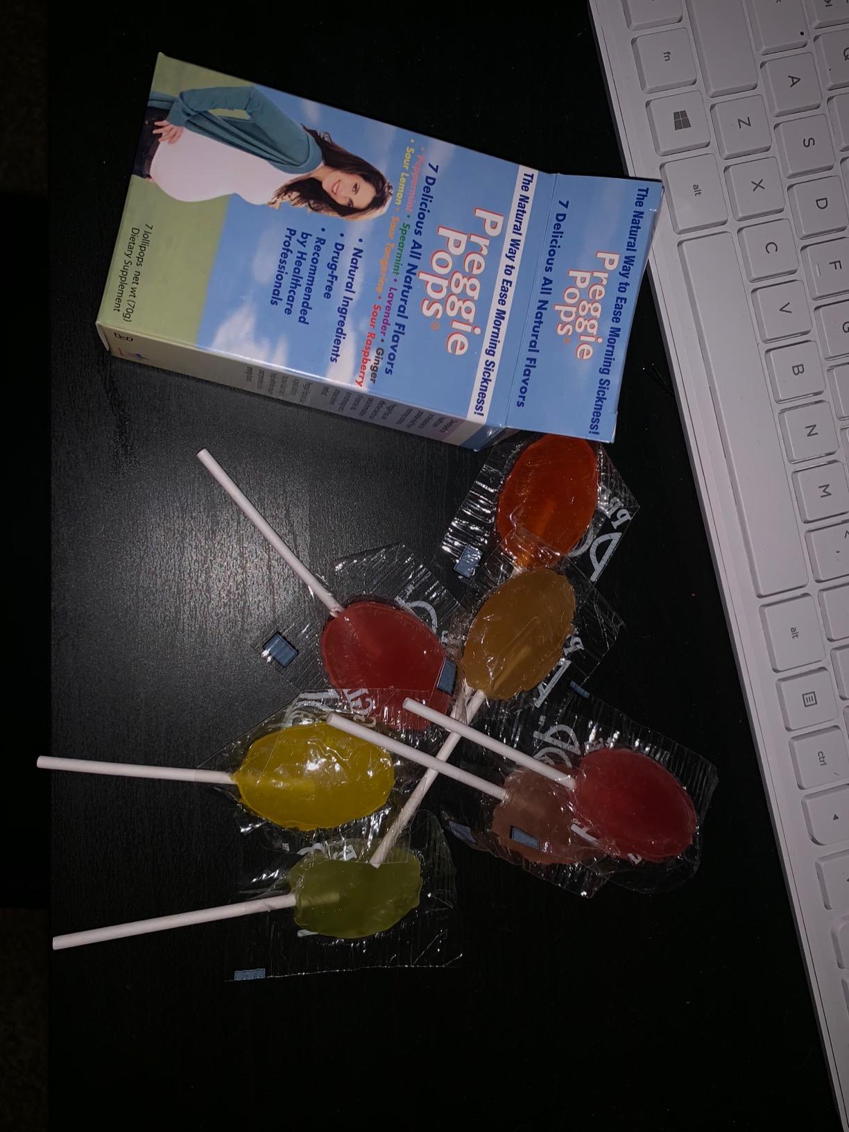 Amazon.com: Preggie Pops | 7 Lollipops | Morning Sickness & Nausea ...