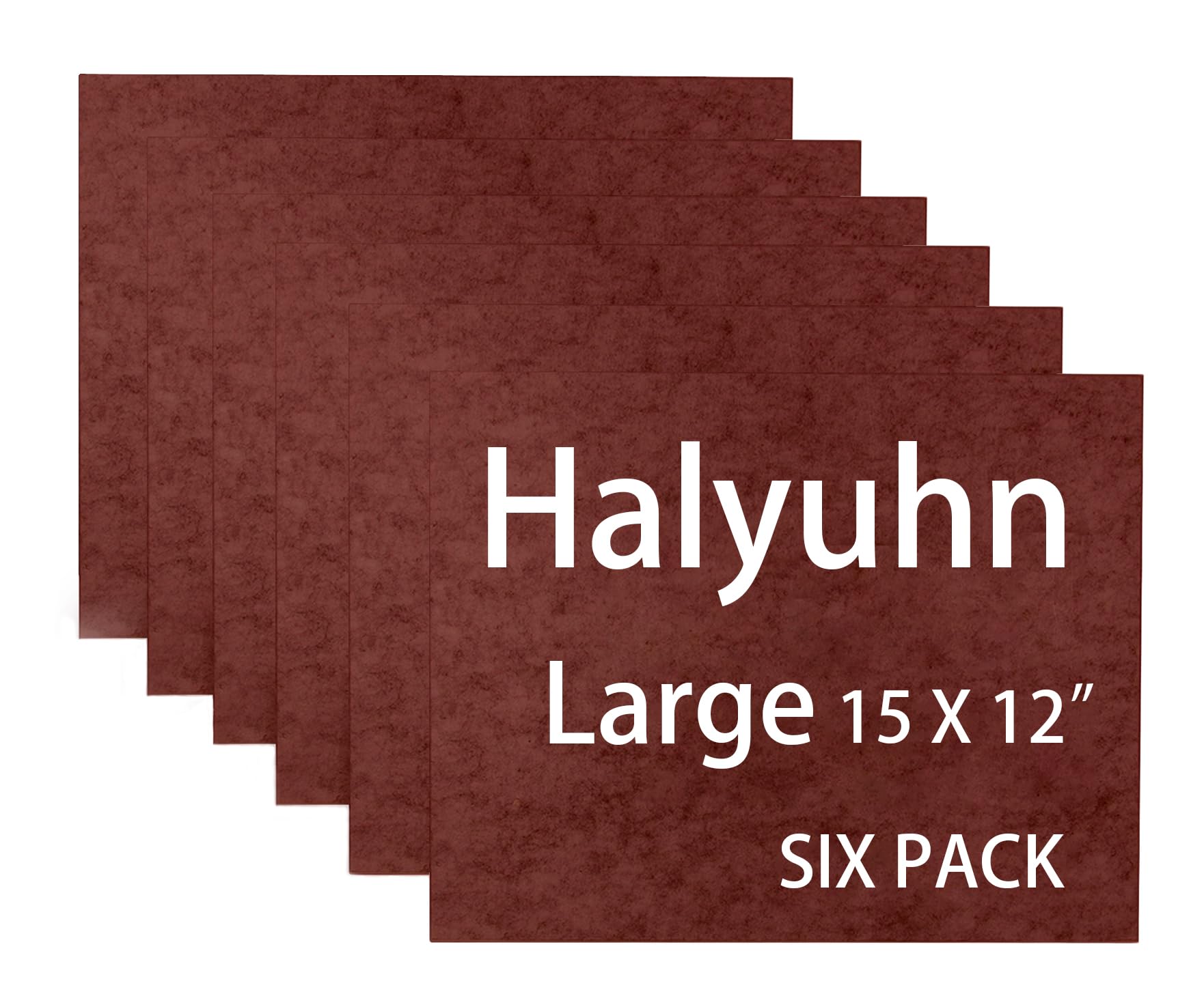 Amazon.com: Halyuhn 6 Pack Thick Felt Furniture Pads(Non-Adhesive), 15 ...