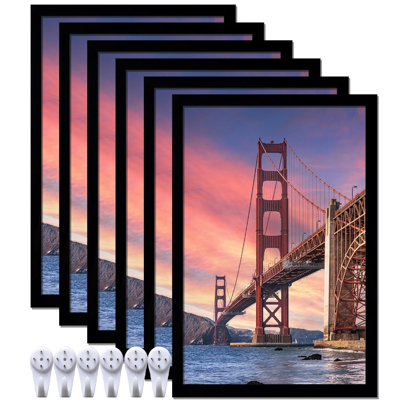 Amazon.com - ijuerybai 6 Sets 12x18 Picture Frame, Frames for 12 x 18 ...
