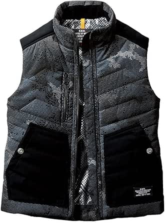 Amazon.co.jp: [BURTLE バートル] 防寒ベスト 5264 防寒作業着 LL 38カモフラブラック : ファッション