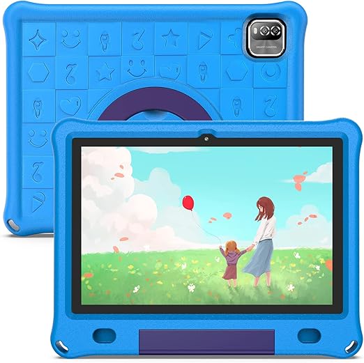 Amazon.com : PRITOM 10 inch Kids Tablet Android 12 Tabletas 32GB, Quad ...