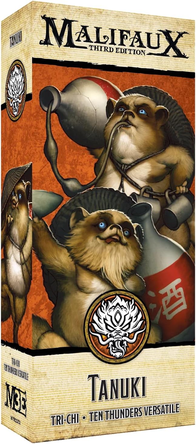 Amazon.com: Malifaux Tercera Edición Ten Thunders Tanuki : Wyrd ...