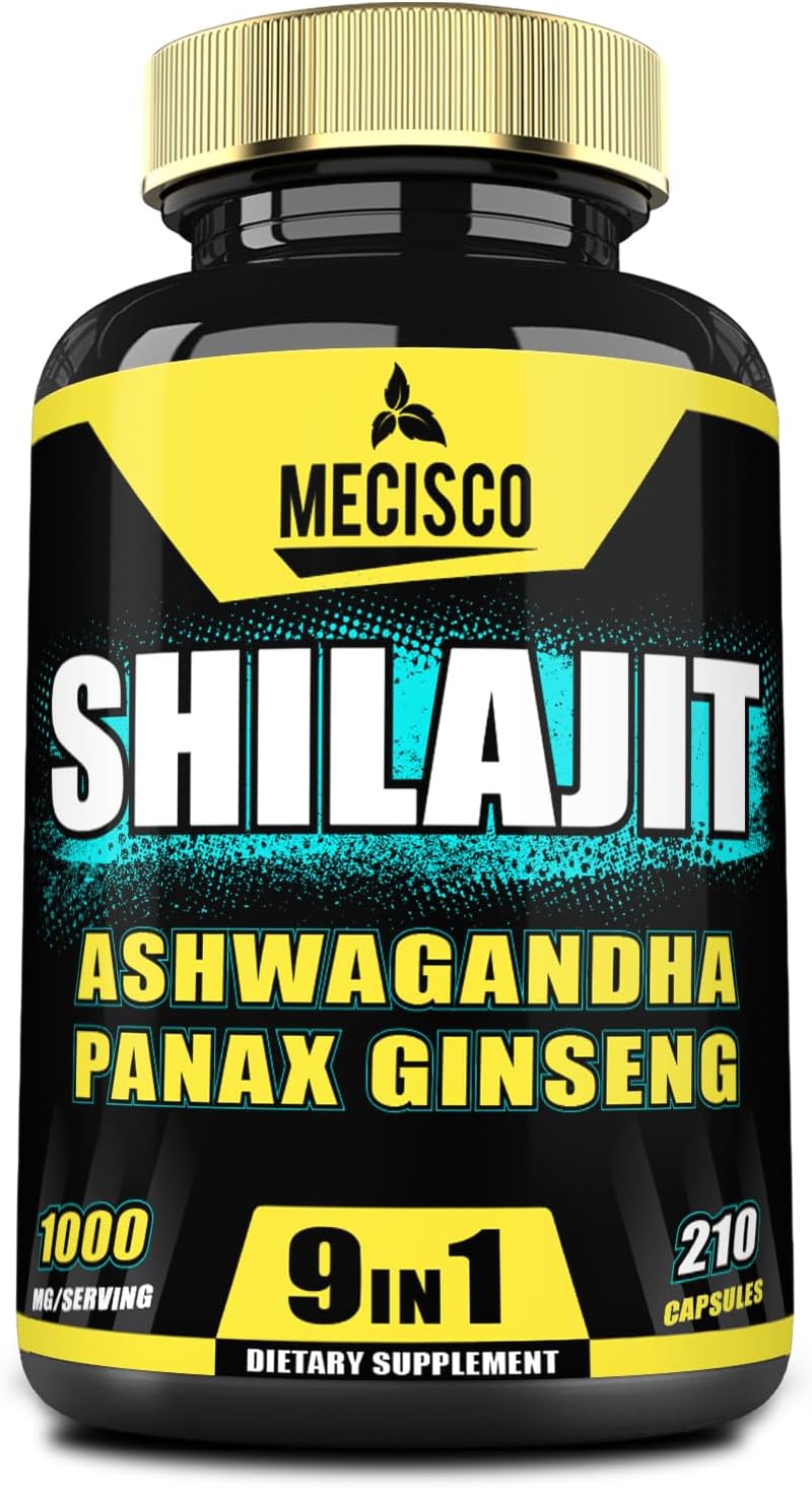 Amazon.com: 9in1 Shilajit Pure Himalayan Organic with Ashwagandha Root ...