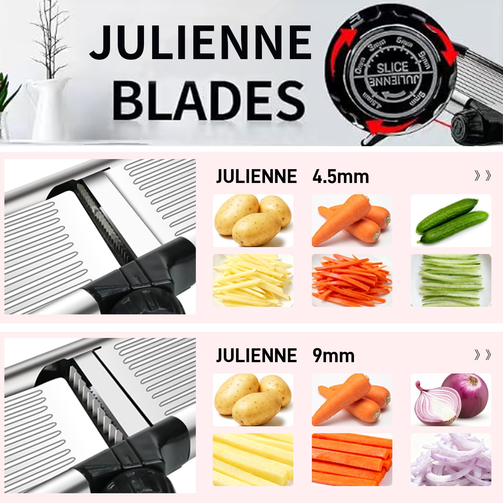 Julienne Onion Cutter