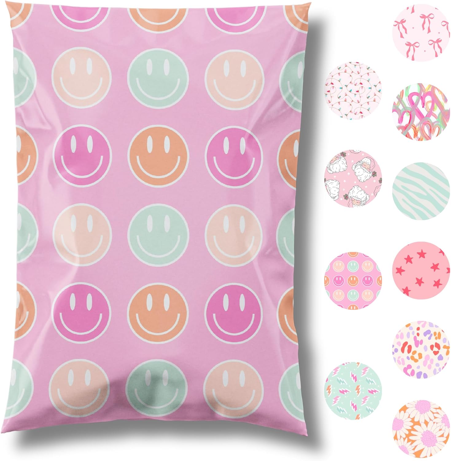 Amazon.com : Pretty Package Store 10x13 Designer Poly Mailer 100 Pack ...