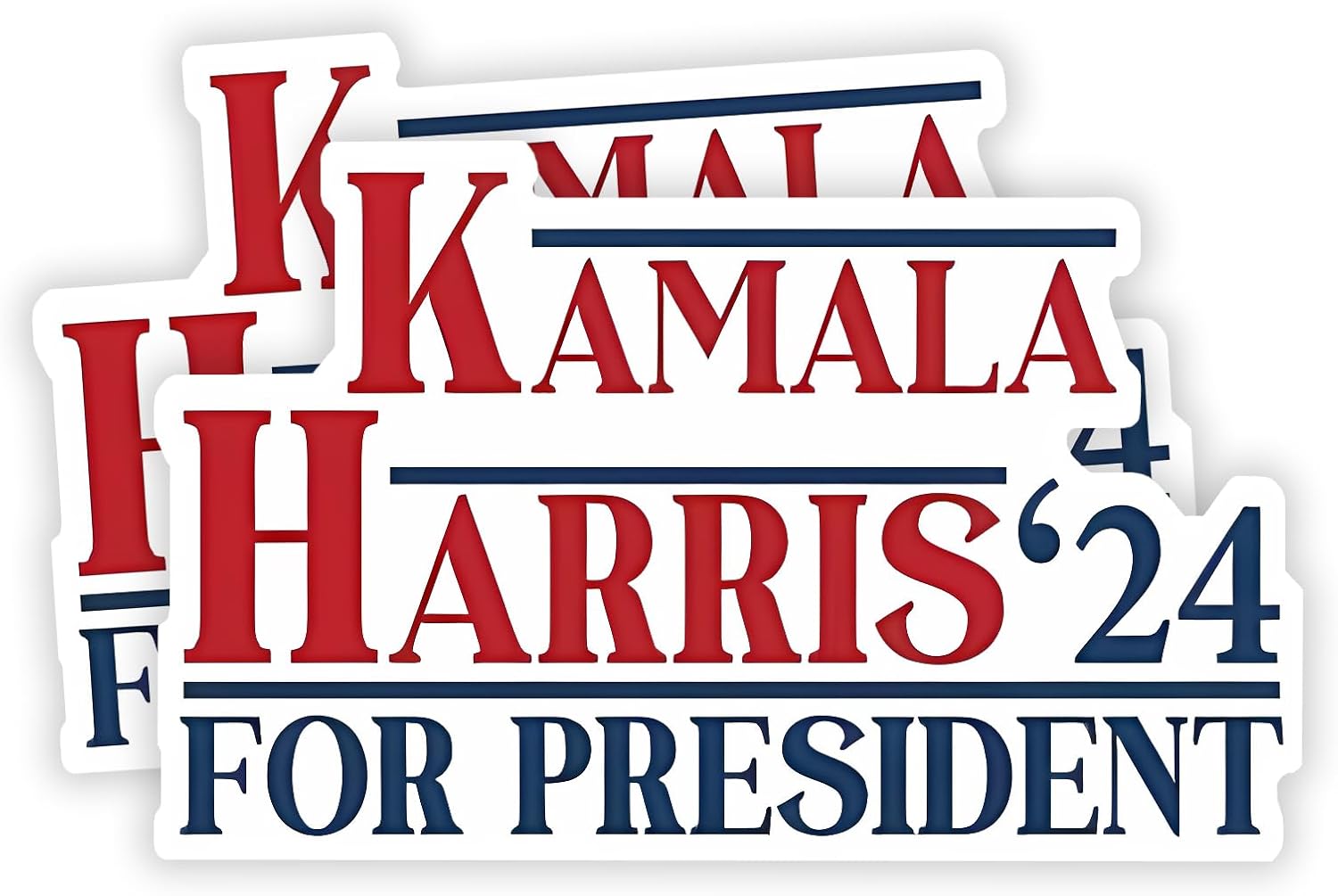 Amazon.com: eDesign Kamala Harris 2024 Sticker Decal - 5 Inches ...