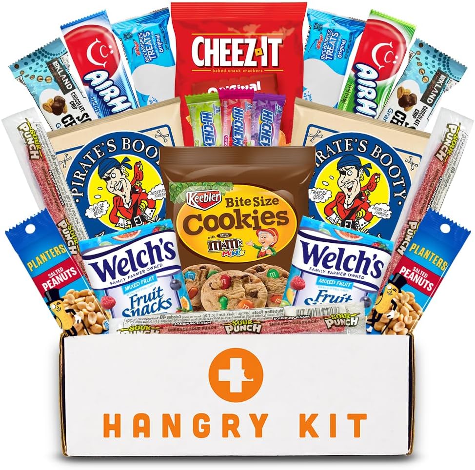 Amazon.com : Hangry Kit Mega Care Pack (Essential Kit) - Snack Box Kit ...