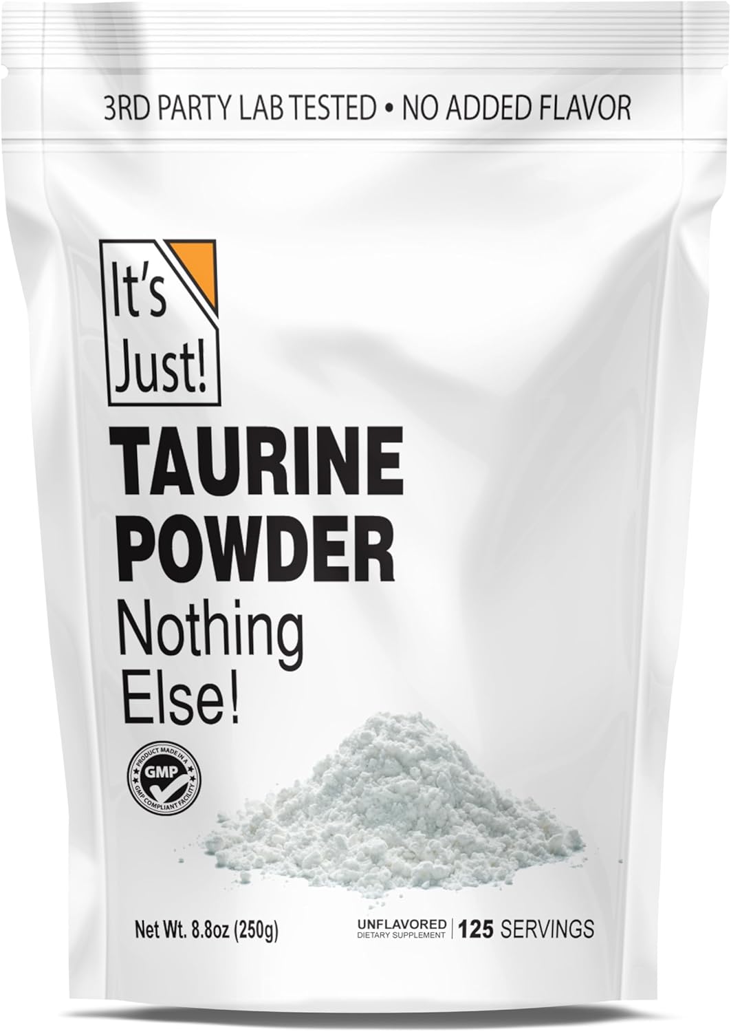 Amazon.com: It's Just! - Taurine Powder, 250g Bulk, Pre-Workout ...