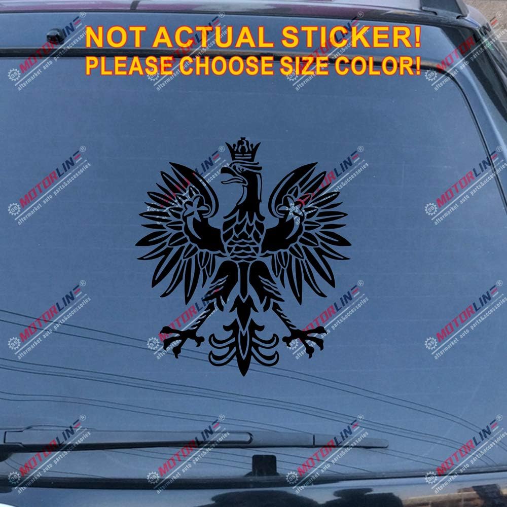 Amazon.com - Coat of arms of Poland Eagle Decal Sticker Polski Polska ...