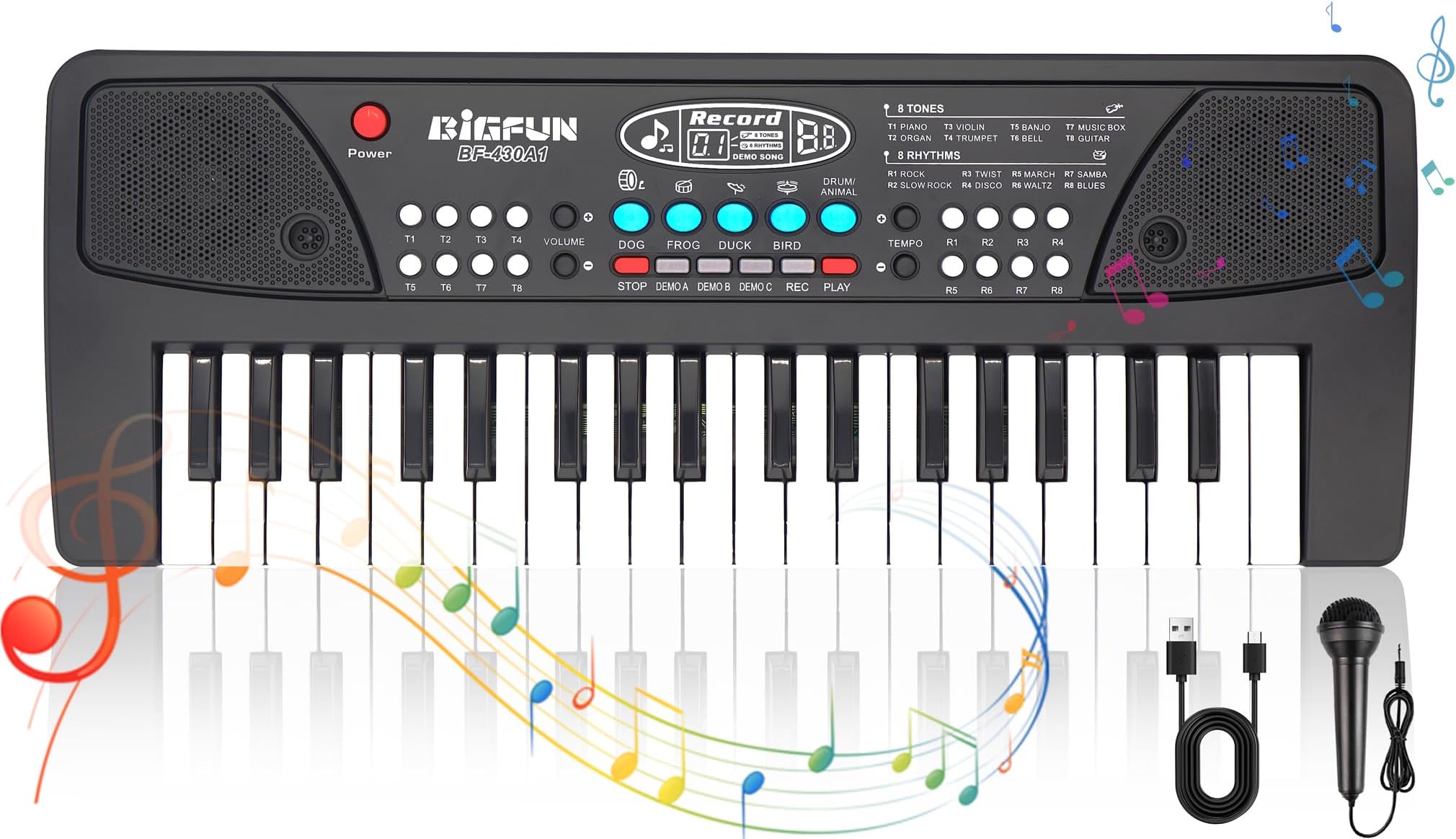 Amazon.com: 37 Keys Piano for Kids Musical Piano,Kids Piano Keyboard ...