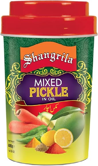 Shangrila Mixed Pickle Plastic Jar, 400 g : Buy Online at Best Price in ...