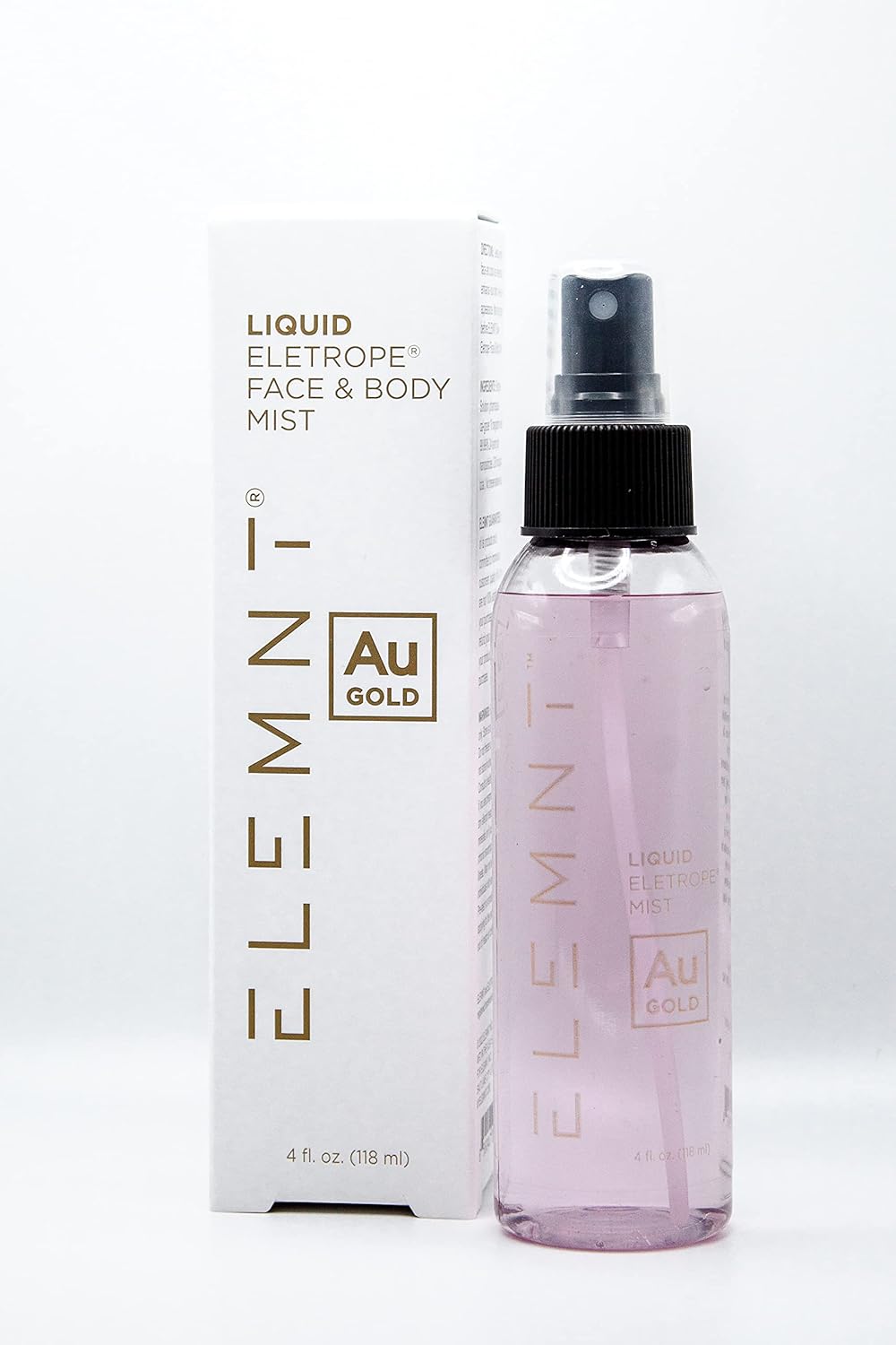 Amazon.com: ELEMNT Facial Spray with Gold Eletrope for All Skin Types ...
