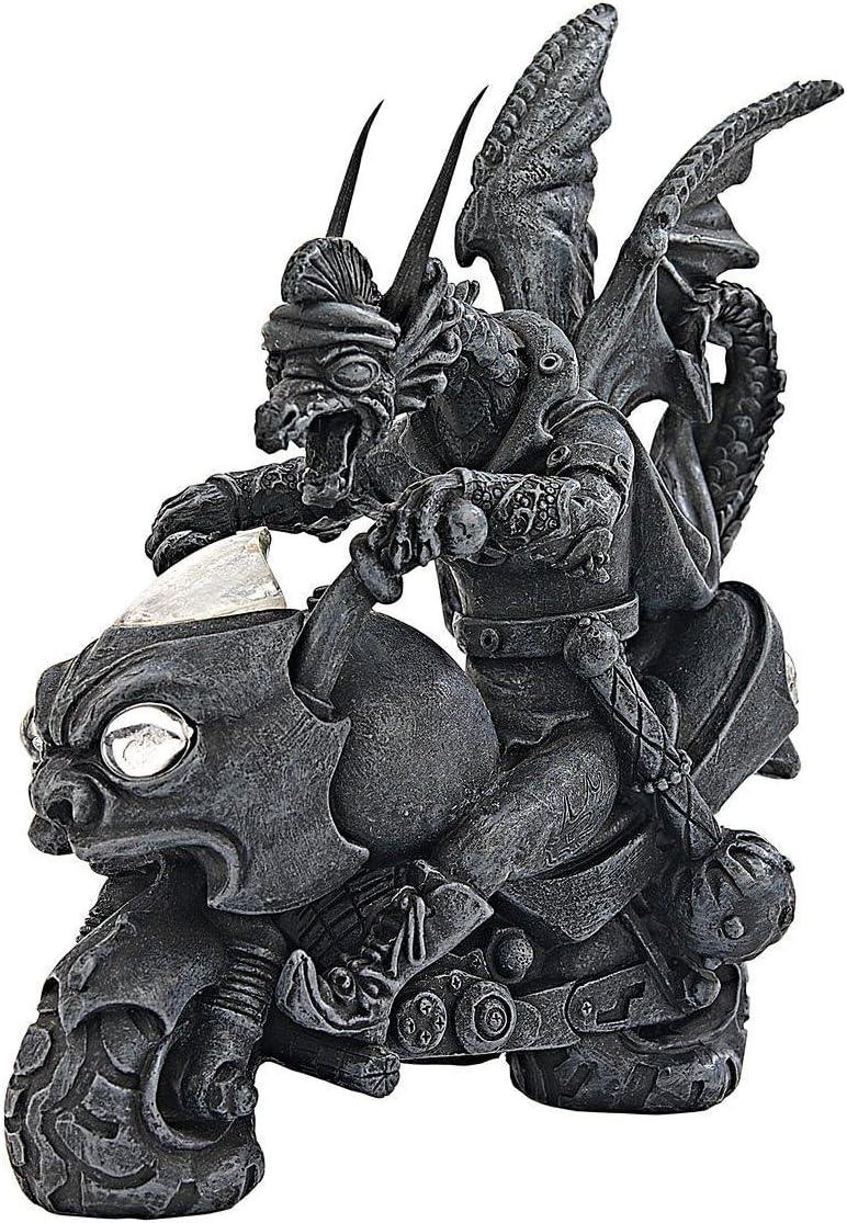 Design Toscano Motor Head Biker Dragon Statue : Amazon.ca: Home