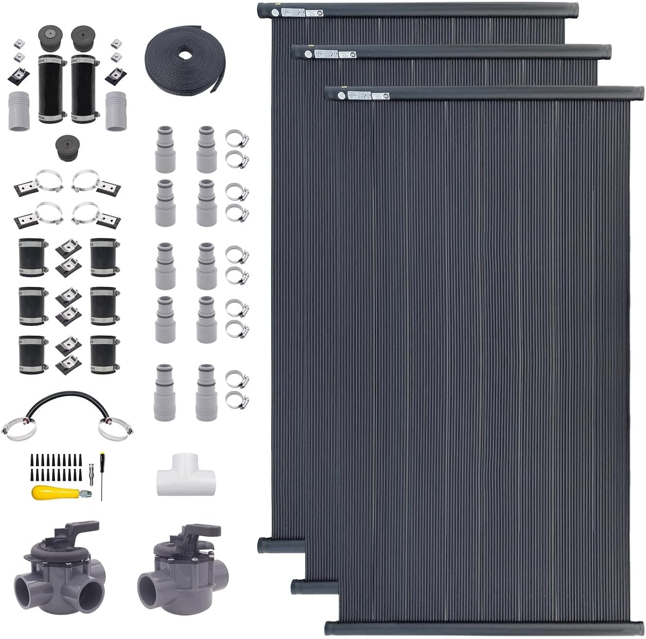 Amazon.com : SolarPoolSupply Triple Threat MAX Solar Pool Heating ...